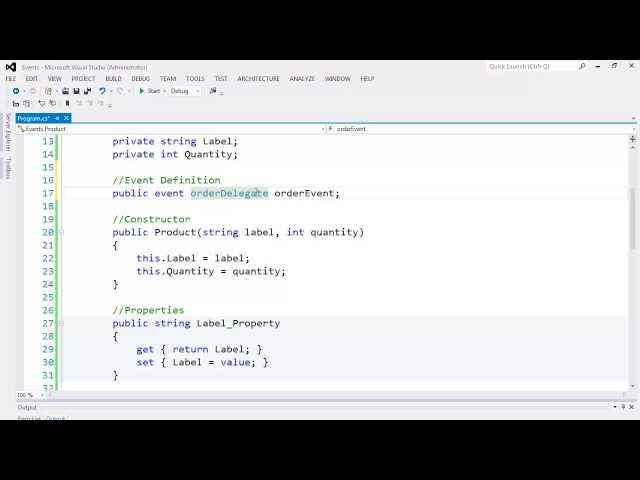 33. البرمجة الكائنية OOP - الأحداث Events - الجزء الثاني