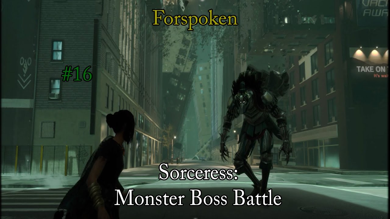 Forspoken: Sorceress: Monster Boss Battle #16 - YouTube