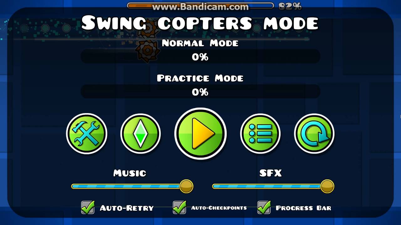Geometry Dash Creator tutorial#1: How to do swing copters mode - YouTube