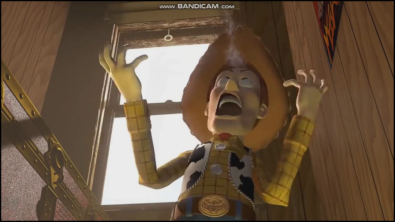 Woody's Forehead is burning - YouTube