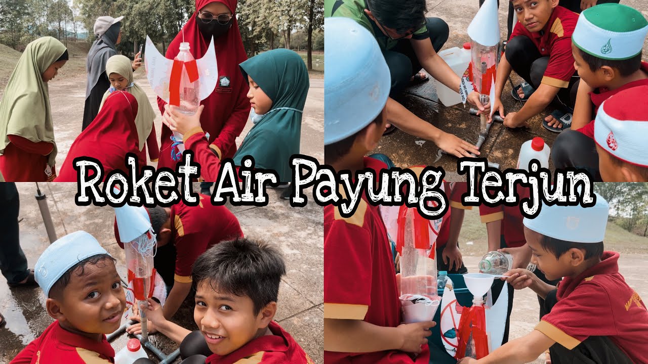 STEM: Roket Air Payung Terjun (Parachute) - YouTube