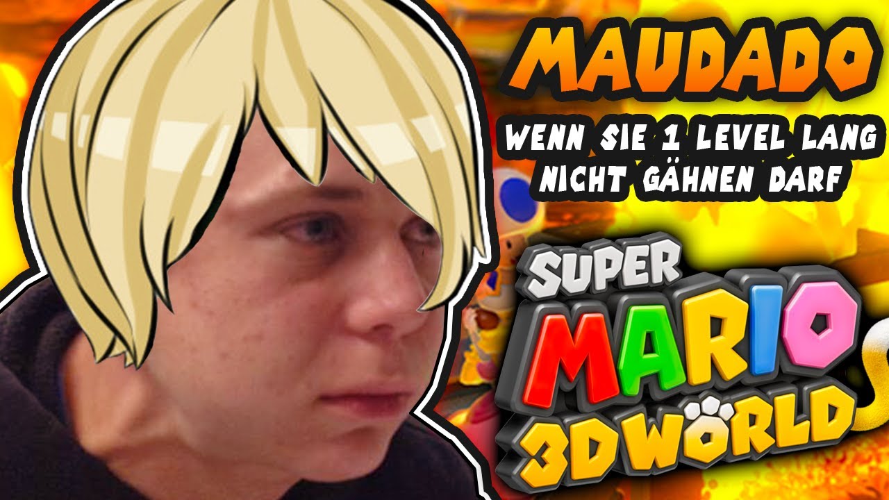 Maudado macht die "Ein Level no Gähnen Challenge!!" 🤣 | Super Mario 3D ...