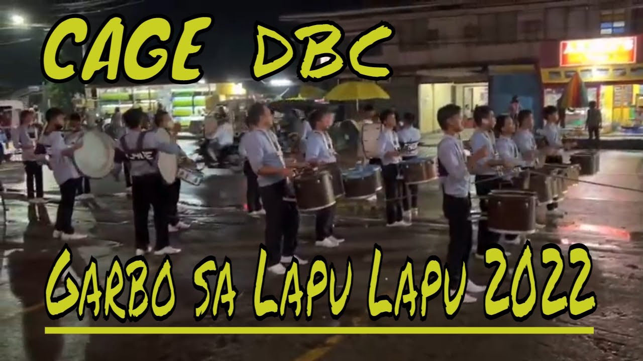 GARBO SA LAPULAPU: Amazing Drum & Bugle Corps presentation by CAGE DBC ...