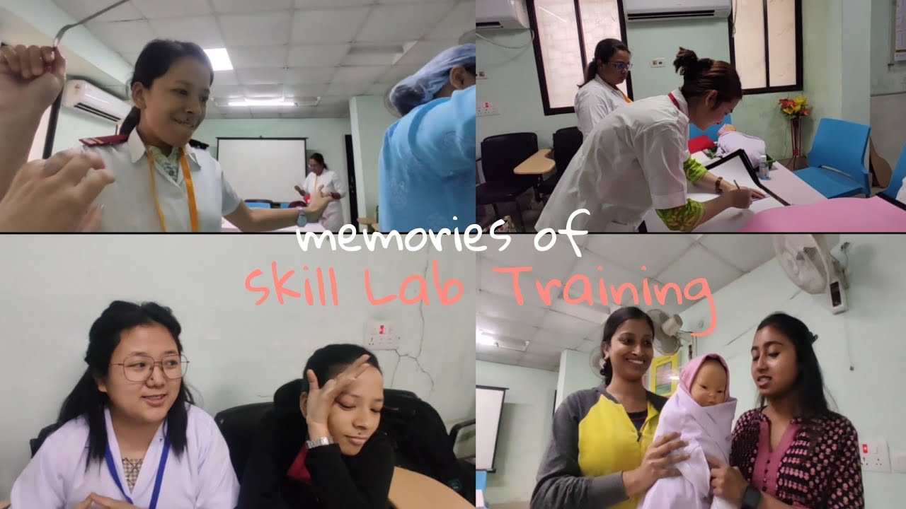 Happy Days ☺️+ Struggle During Our Training #skilllab #trainingvideo - YouTube