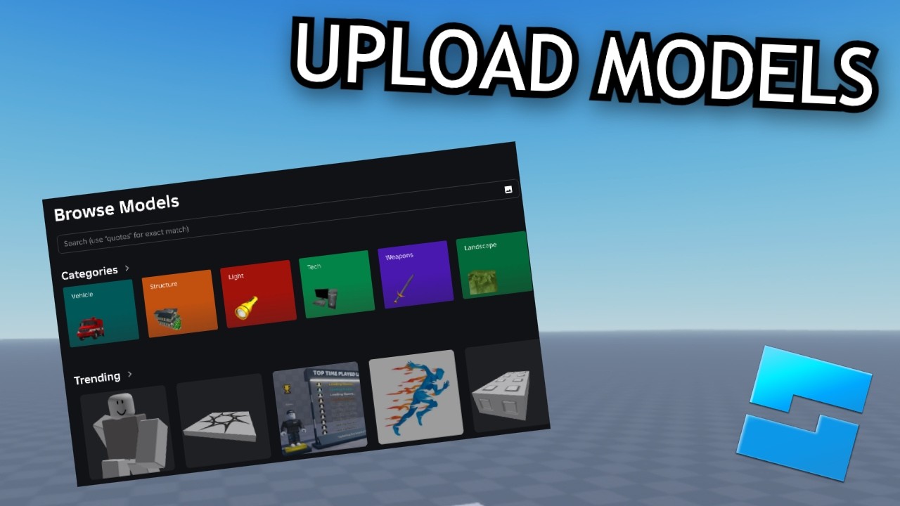 How to Upload Models to the Toolbox (Roblox Studio Tutorial) - YouTube