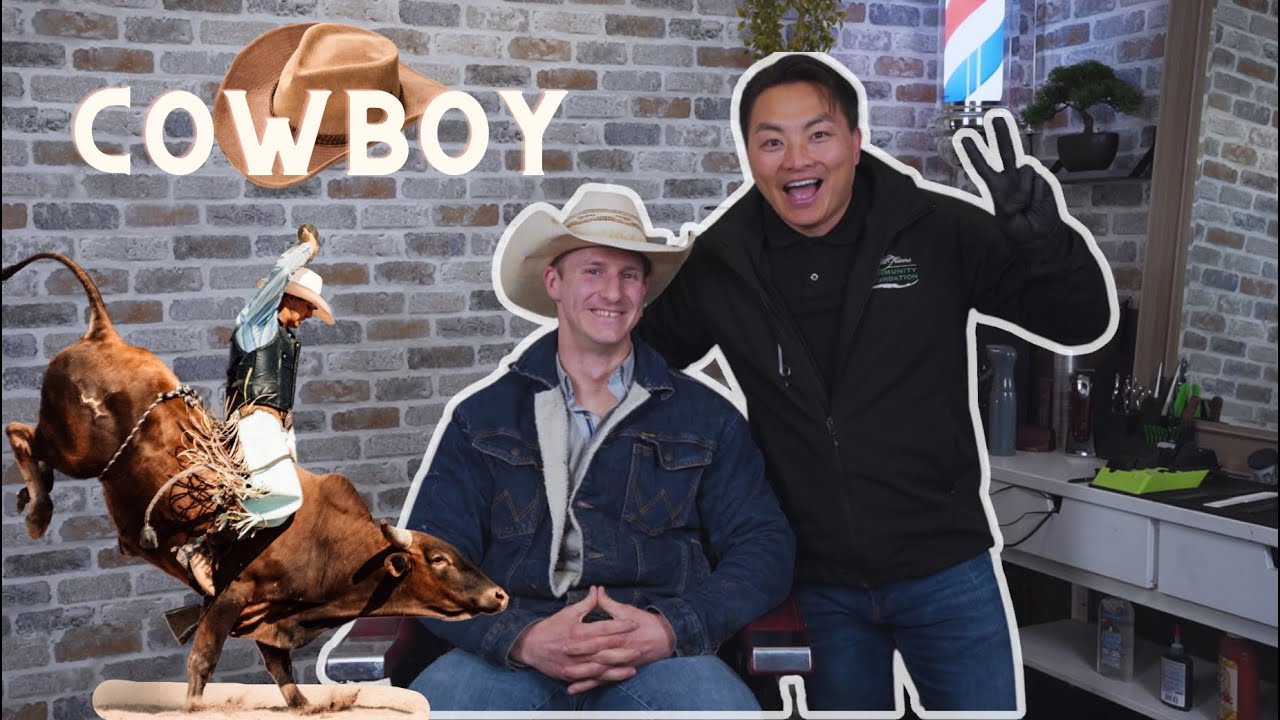 I want to be a cowboy! | Meng's Barbershop - YouTube