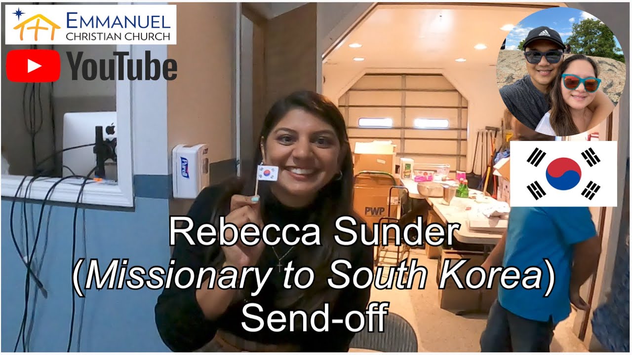 Rebecca Sunder’s Send-off to South Korea - YouTube