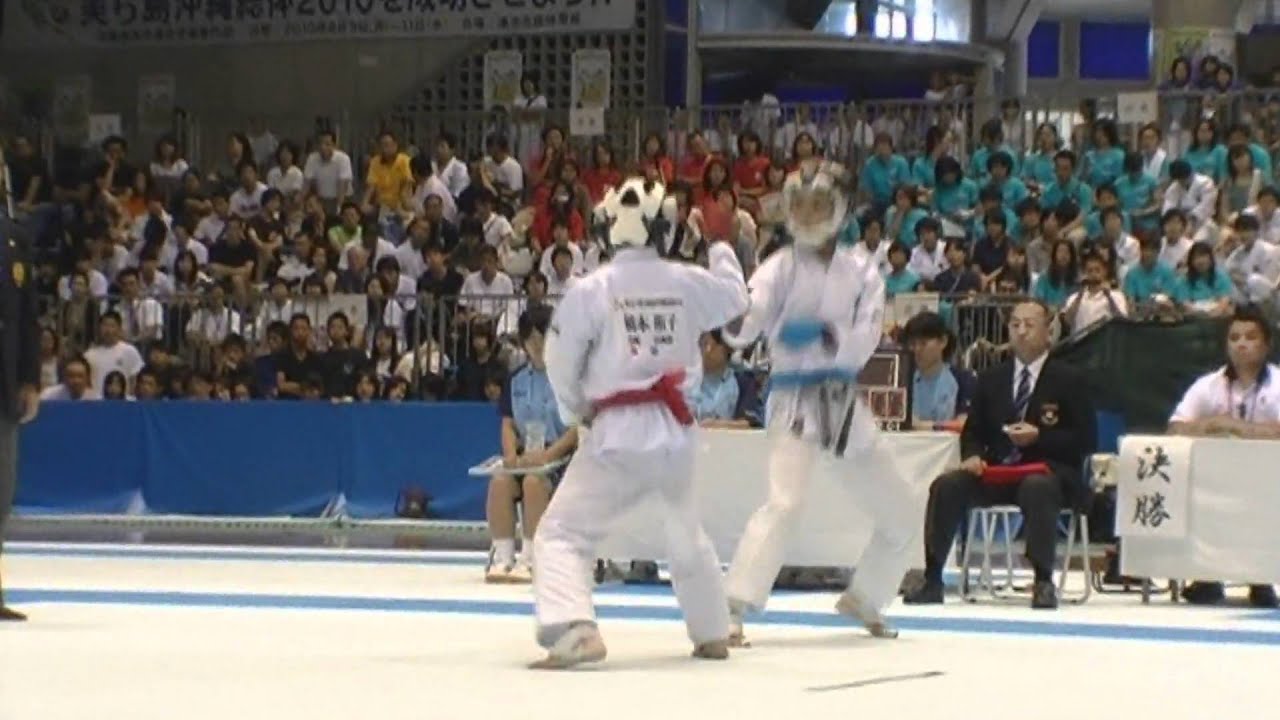 The Final of Karate Do: Female Team Kumite, IH2010 (2/2) - YouTube