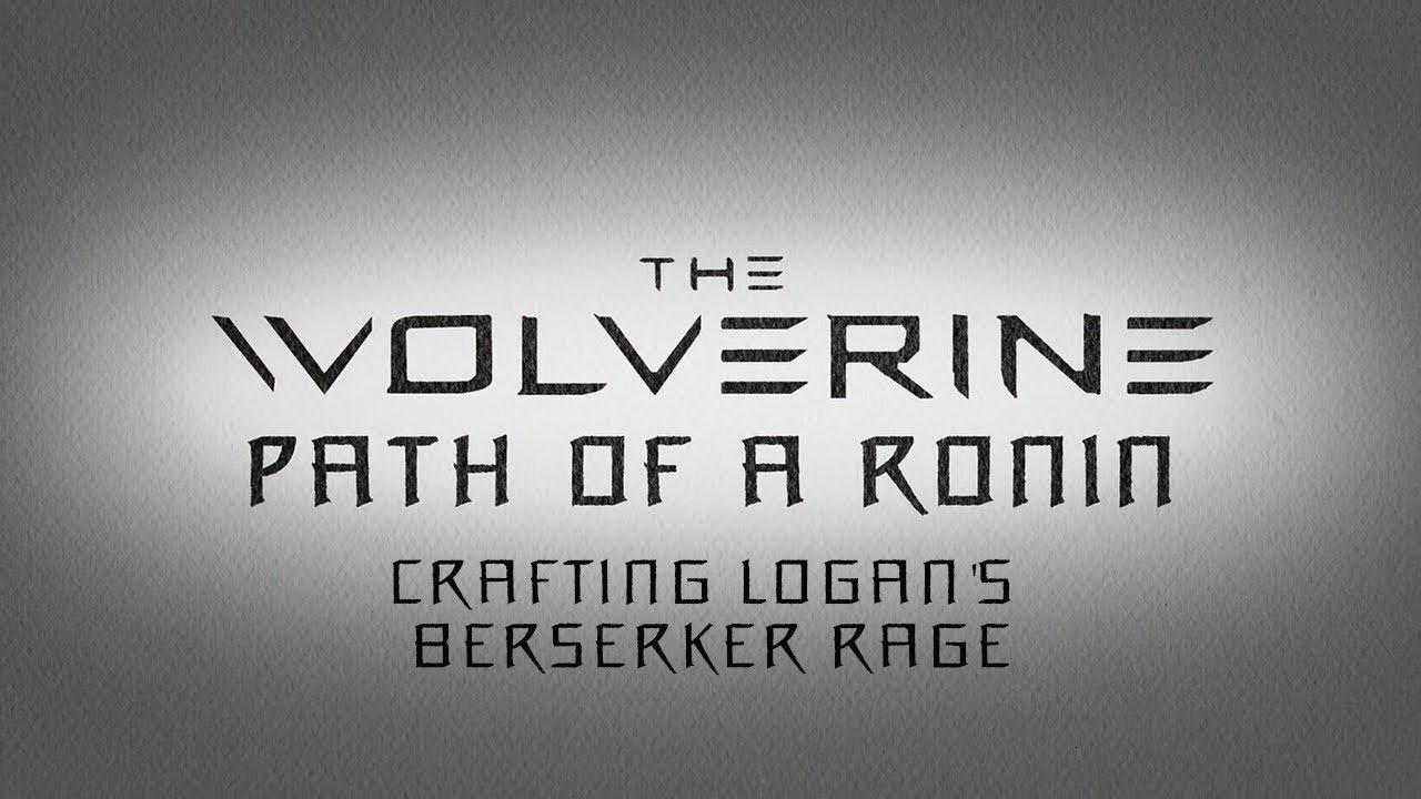 Crafting Logan's Berserker Rage - The Path of a Ronin | Wolverine | X ...