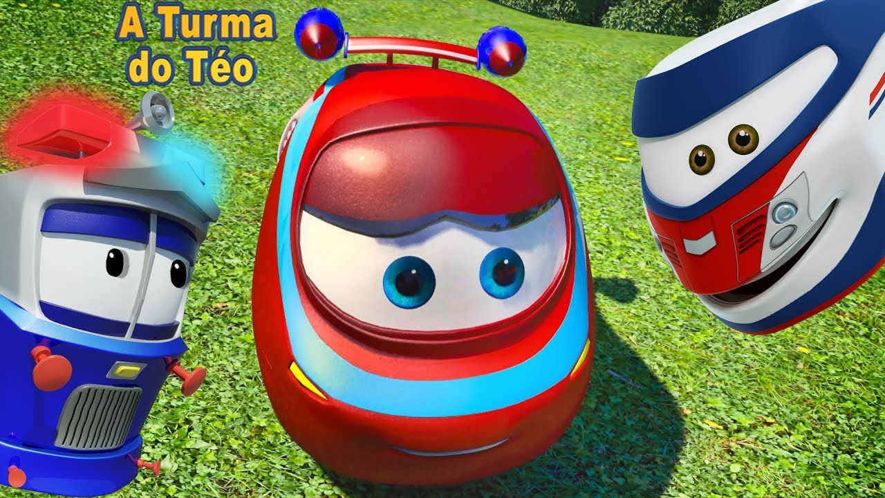 🚉A Turma do Téo em: Dia sem sorte | Desenho animado para crianças | Em ...