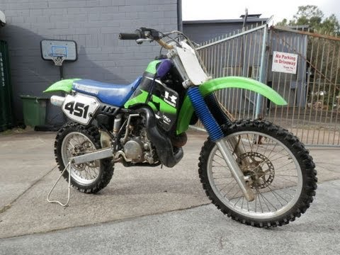 KAWASAKI KX500 1988 0654 - YouTube