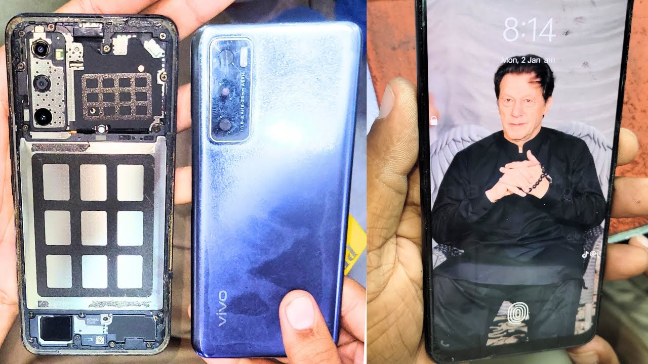 Vivo V20 Broken Screen Replacement | Rebuild Broken Screen | How to ...