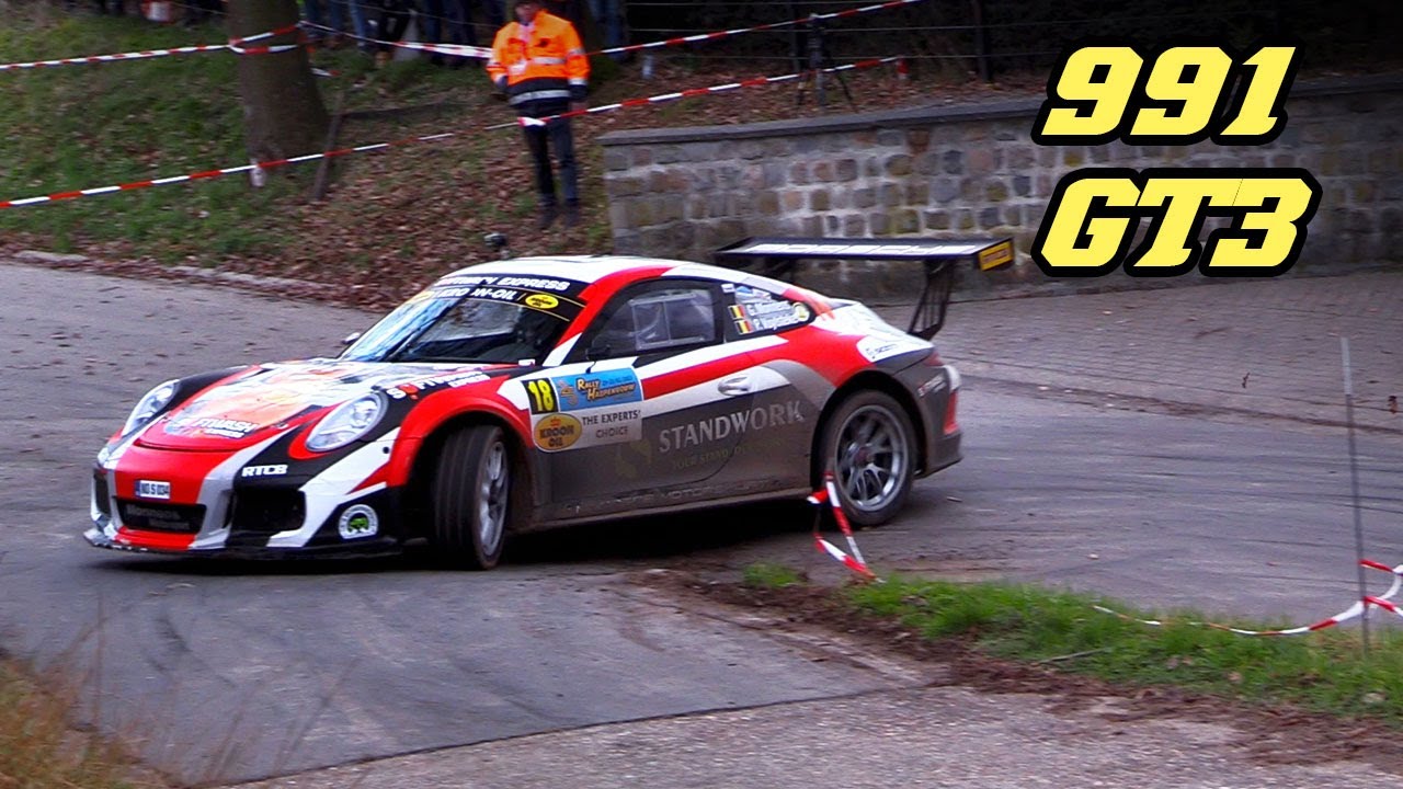 PORSCHE 991 GT3 Rally | Loud open exhaust, jumps & Drifts 2023 - YouTube