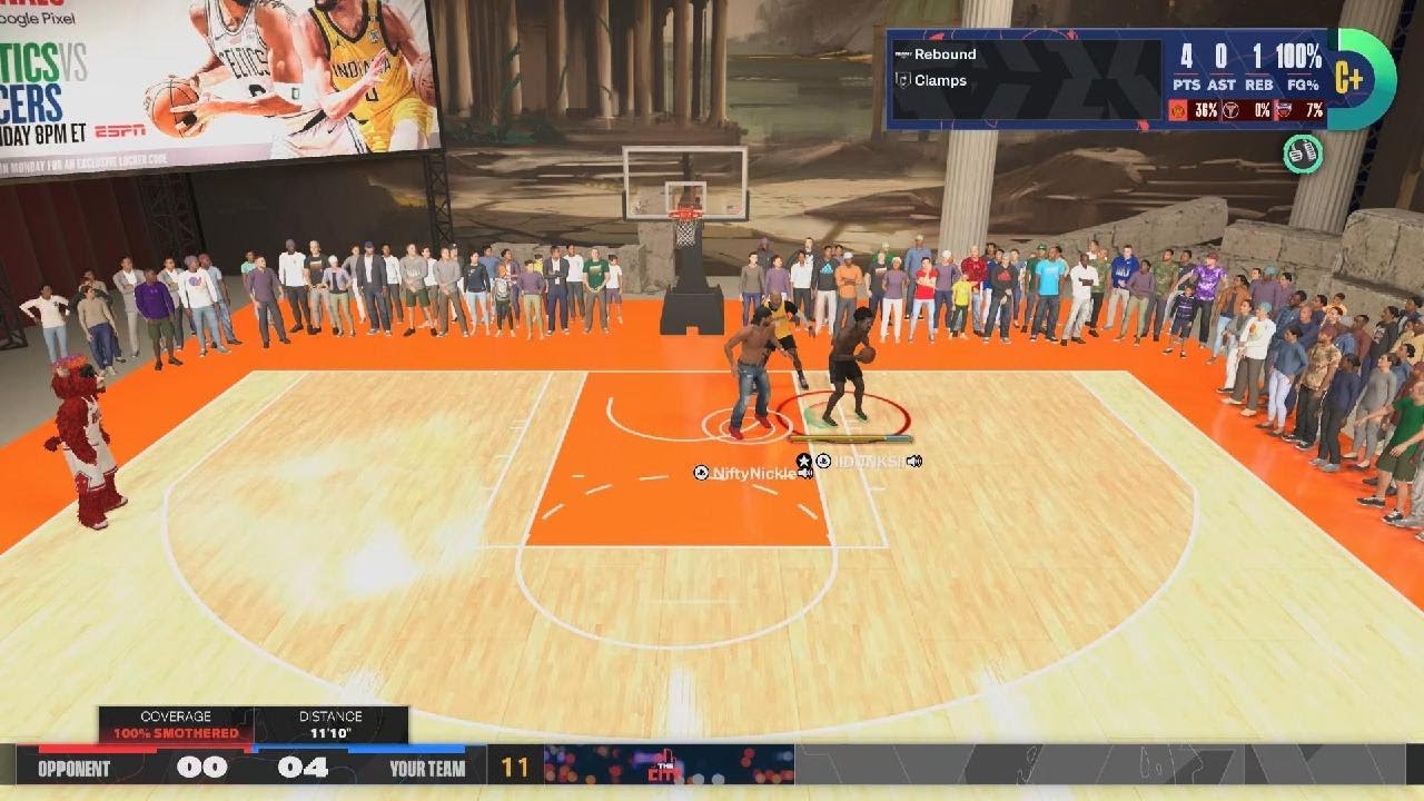 Dunks take his Lock to the 2's - YouTube