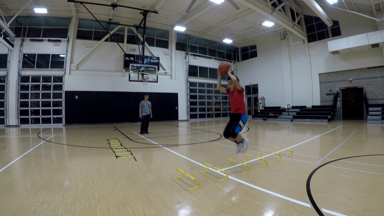 In-Season Workout - Basketball Layups with Hurdles and Ladder - 12-26 ...
