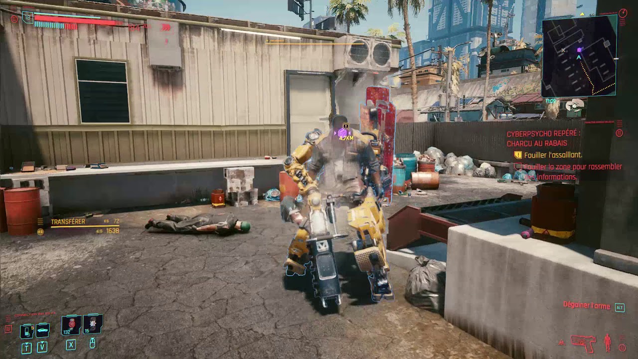 Cyberpunk 2077 Cyberpsycho Chase Coley - YouTube