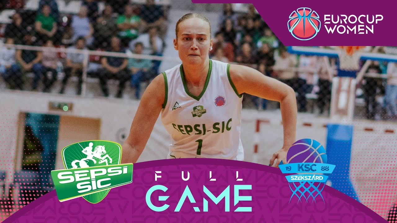Regular Season | ACS Sepsi-SIC v TARR KSC Szekszard | Full Basketball ...