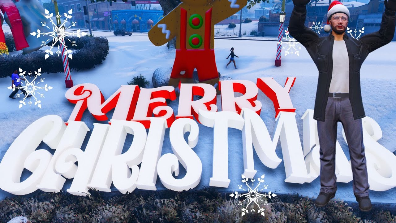 Christmas time in GTA 5 RP! #redlinerp Christmas Giveaway Announcement ...