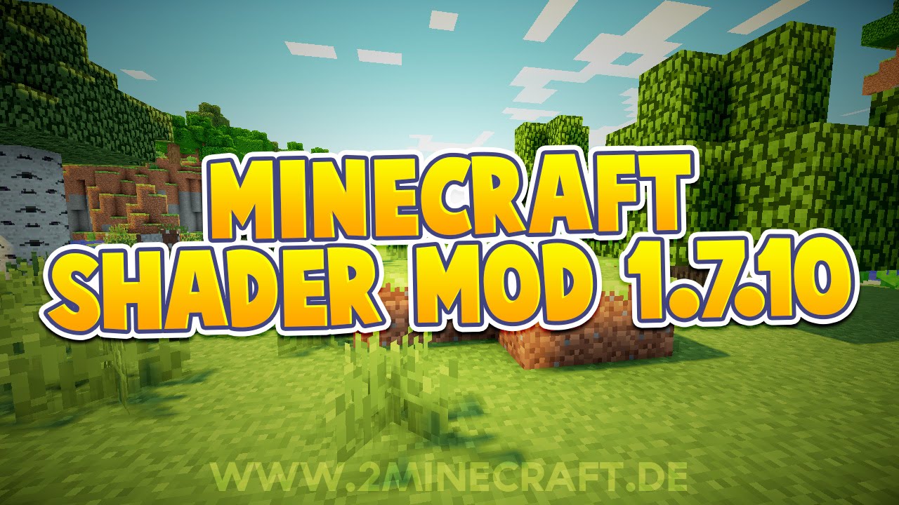 Minecraft Shader Mod 1.7.10 Tutorial | 2Minecraft - YouTube