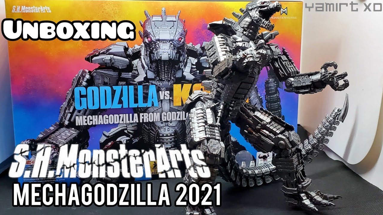 S.H. MonsterArts: Mechagodzilla 2021 From Godzilla vs. Kong | UNBOXING ...