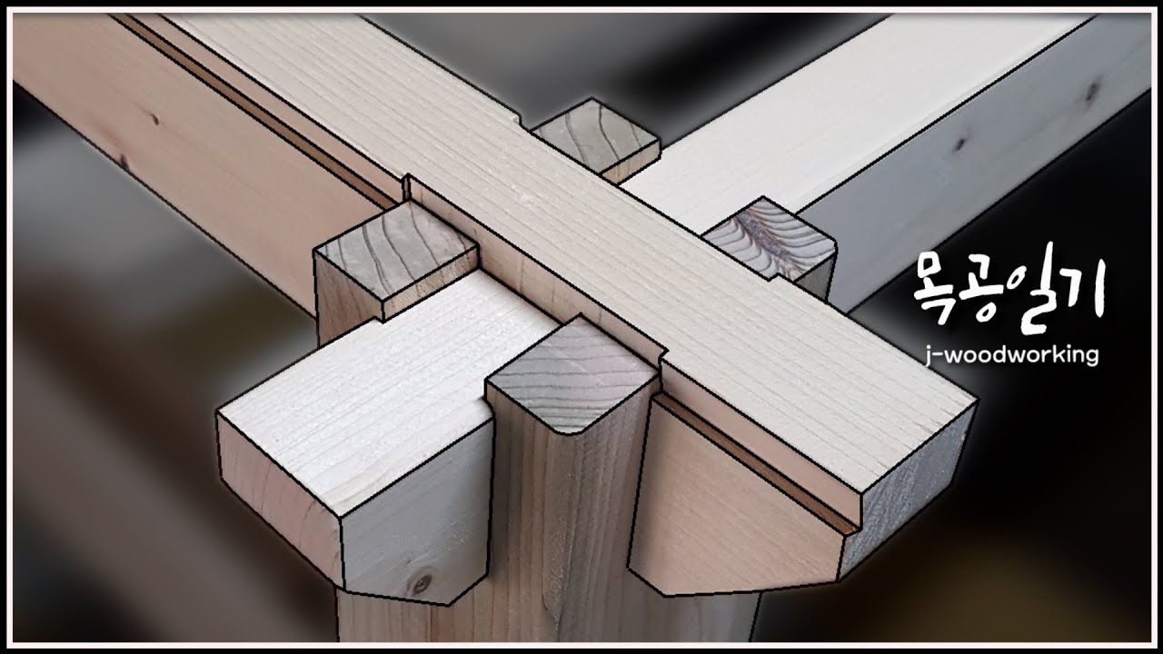 2-in-1 joint on a bench, castle & sliding dovetail joint - YouTube