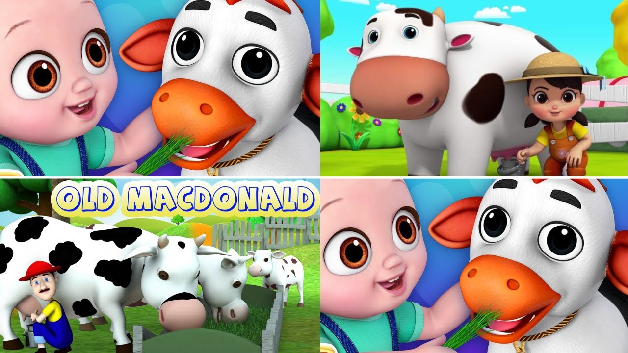 Old MacDonald Had a Farm - Sing Along with Lyrics and Animal Sounds ...