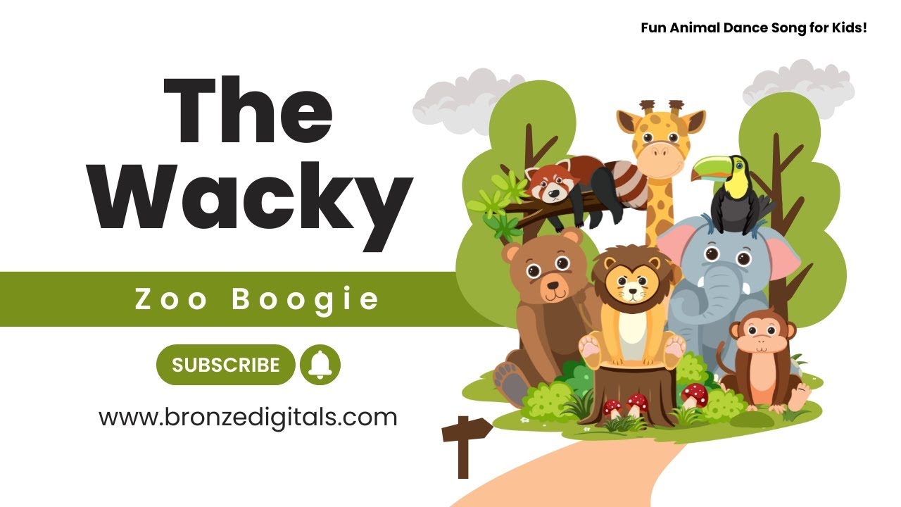 The Wacky Zoo Boogie 🎶 | Fun Animal Dance Song for Kids! - YouTube