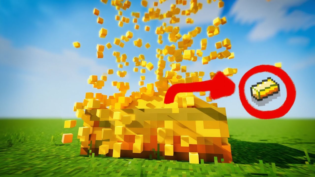I make classic golden ingot pixel art in Minecraft! - YouTube
