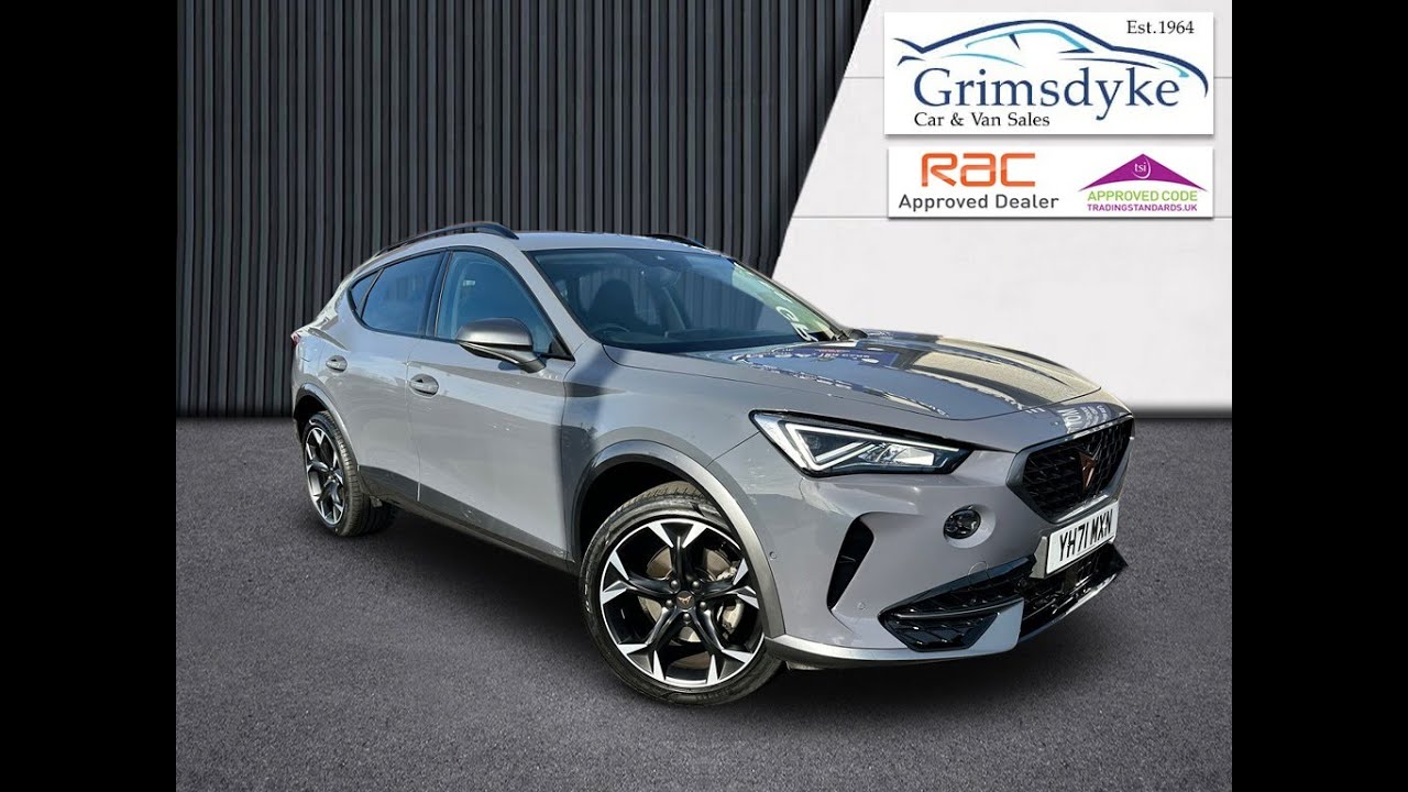 CUPRA FORMENTOR 1.5 TSI V2 SUV 5dr Petrol DSG Euro 6 (s/s) (150 ps ...