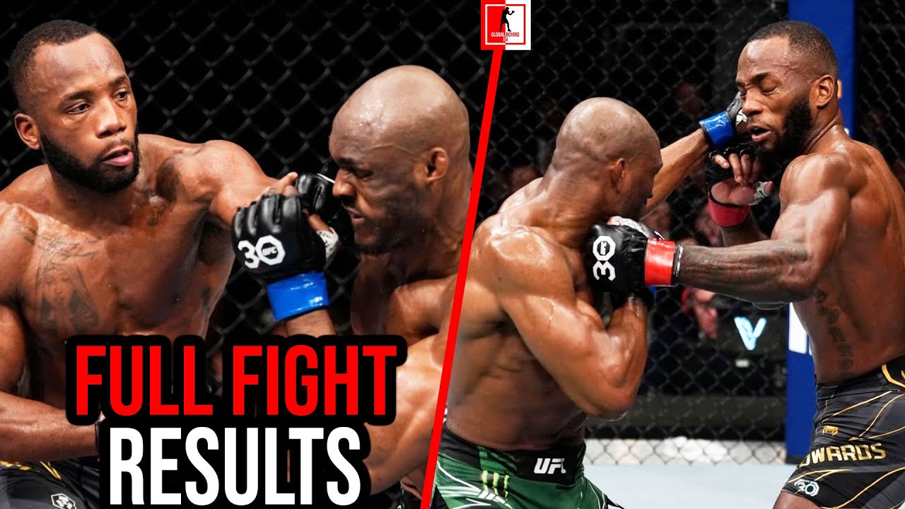 Leon Edwards Vs Kamaru Usman 3 UFC 286 Full Fight Results - YouTube