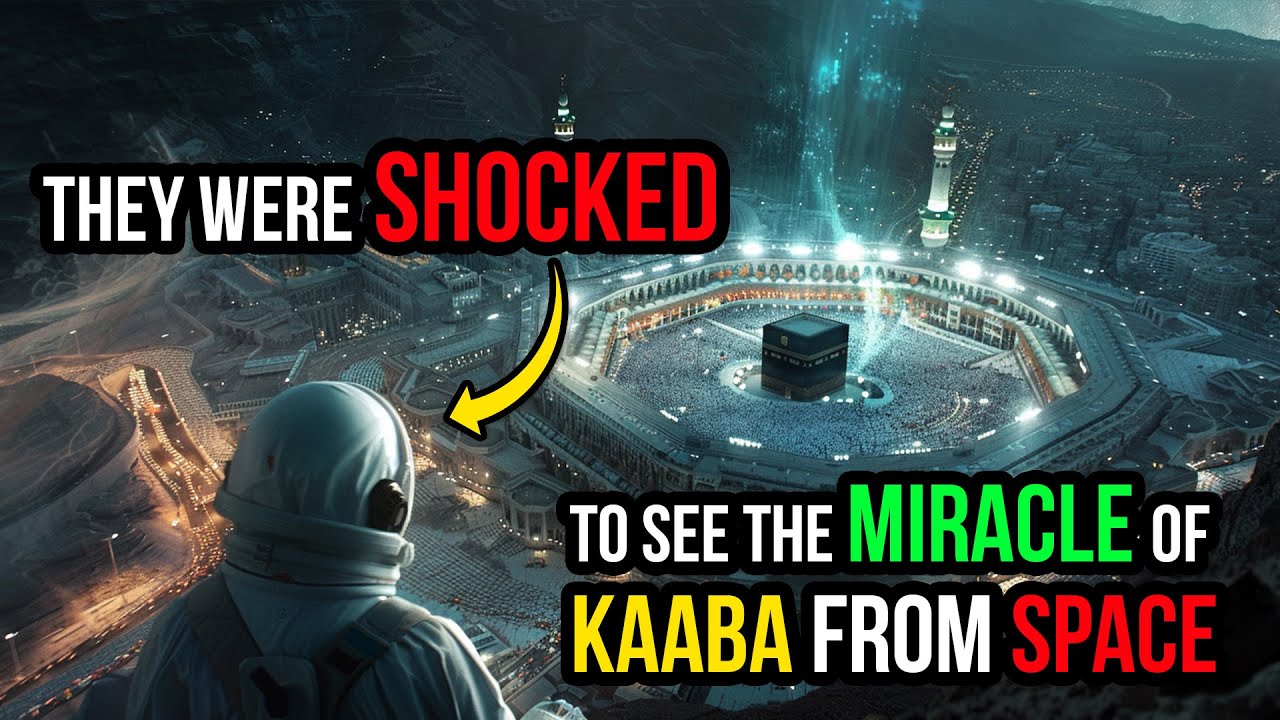They were shocked to see the MIRACLE of Kaaba From Space | Shocking ...