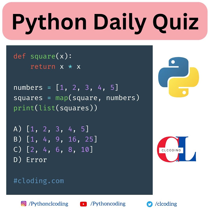 What Is The Output Of The Following Python Code Coding Python Pythonprogramming Math Youtube