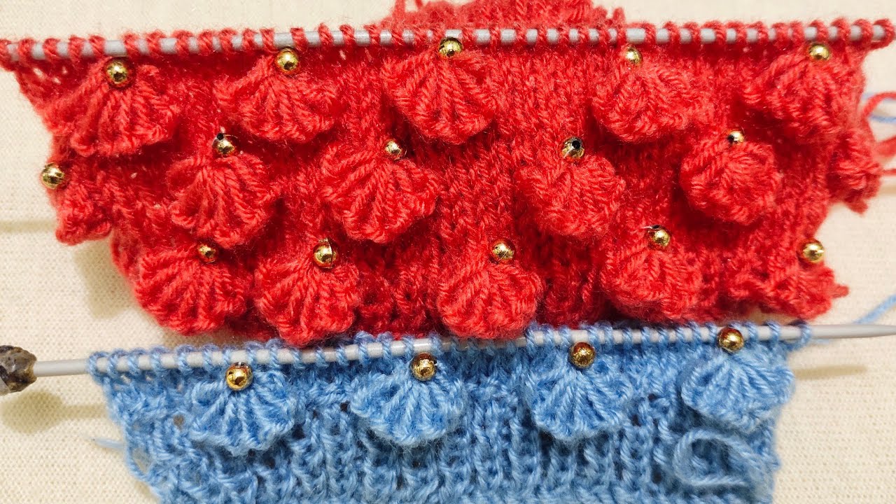 flower design beautiful sweater designफूल वाला स्वेटर डिजाइन - YouTube