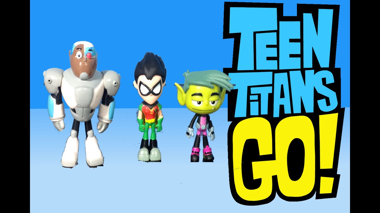 TEEN TITANS GO! Robin, Cyborg, Beast Boy, Raven, Starfire, Silkie Toy ...