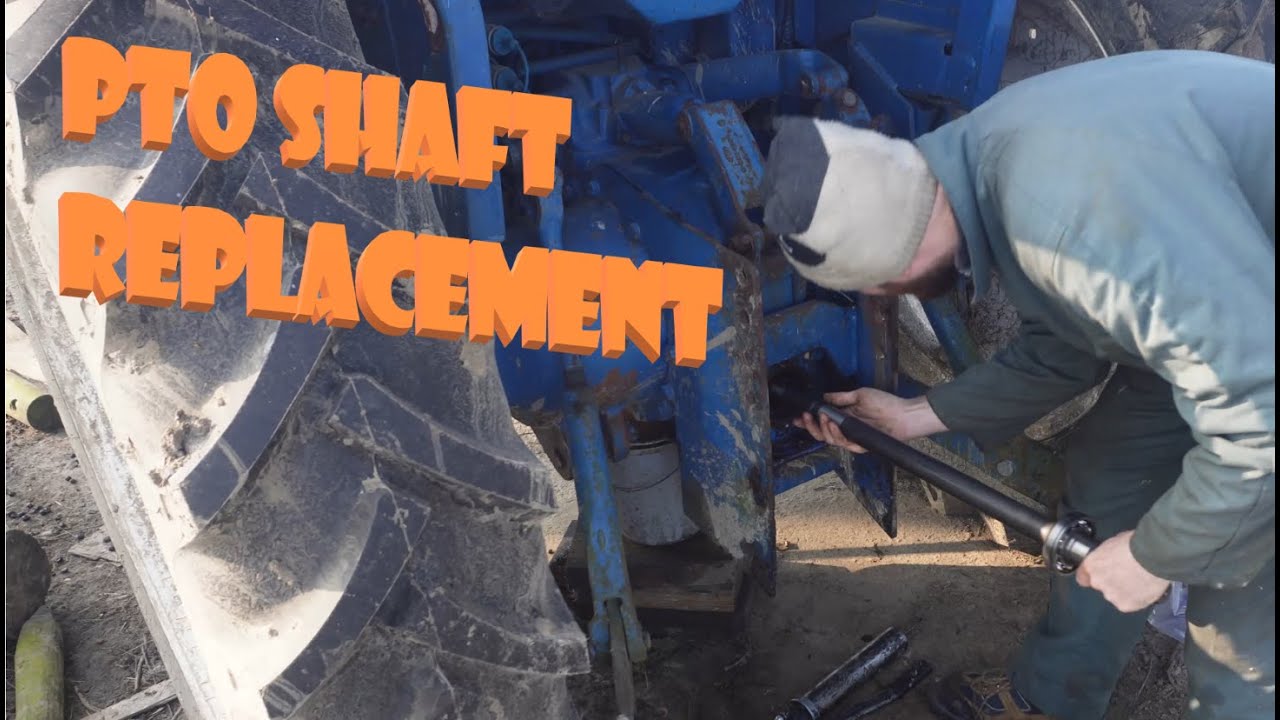 Ford 4600 ep 3: PTO Shaft Replacement, Heat issues & Ball Joints - YouTube
