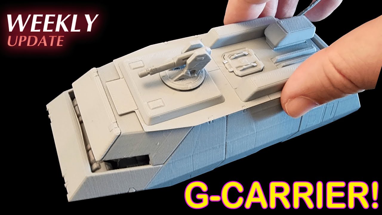Weekly Update #32: Official Traveller Grav-Carrier - YouTube