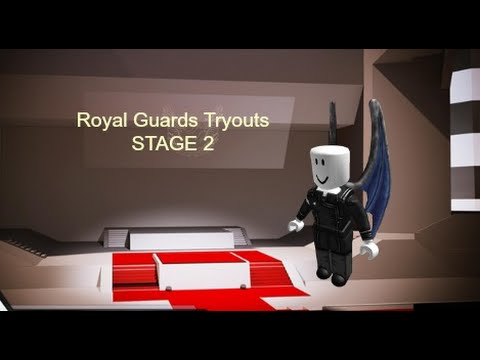Roblox Assault Team Royal Guards Tryouts STAGE 2 (Old version) - YouTube