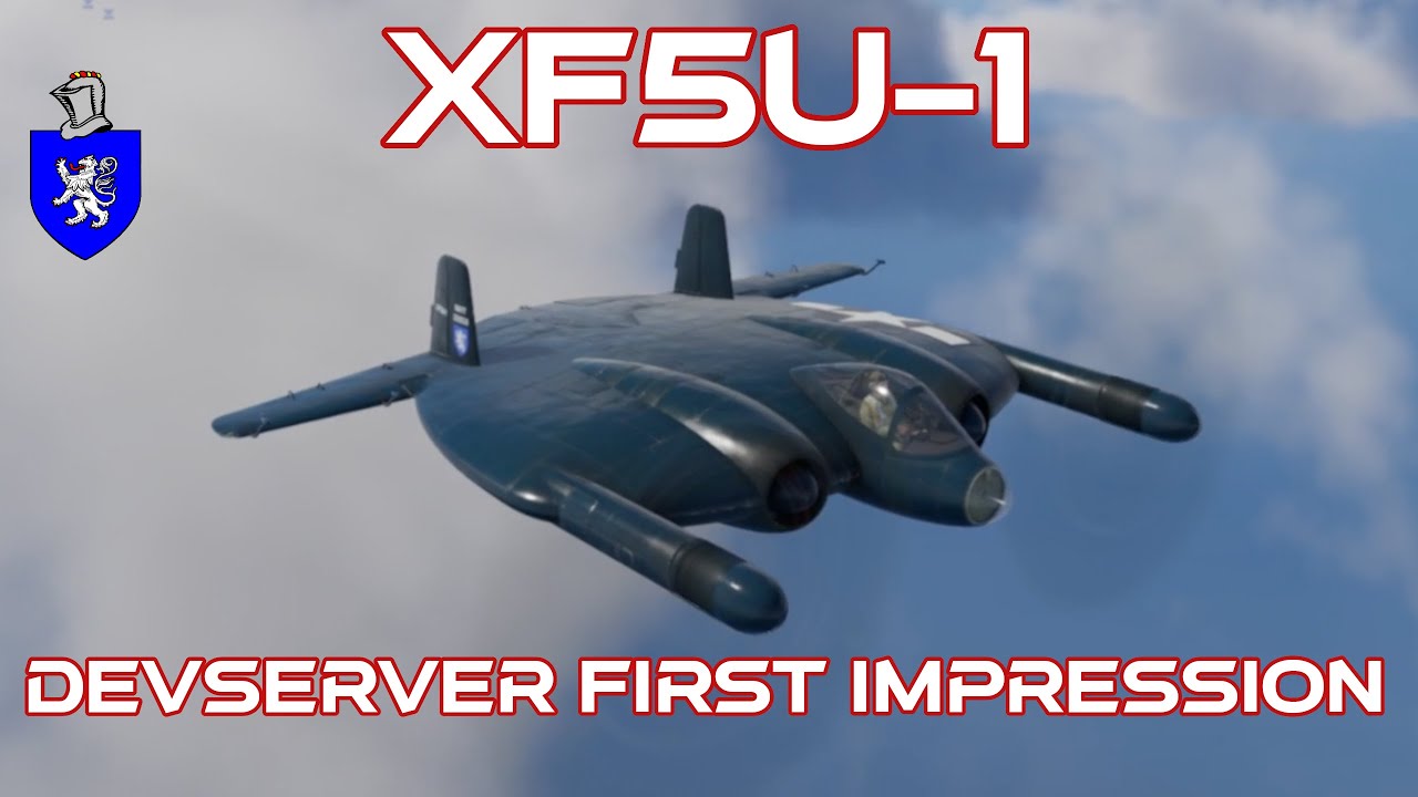 Devserver First Impression : XF5U-1 - YouTube