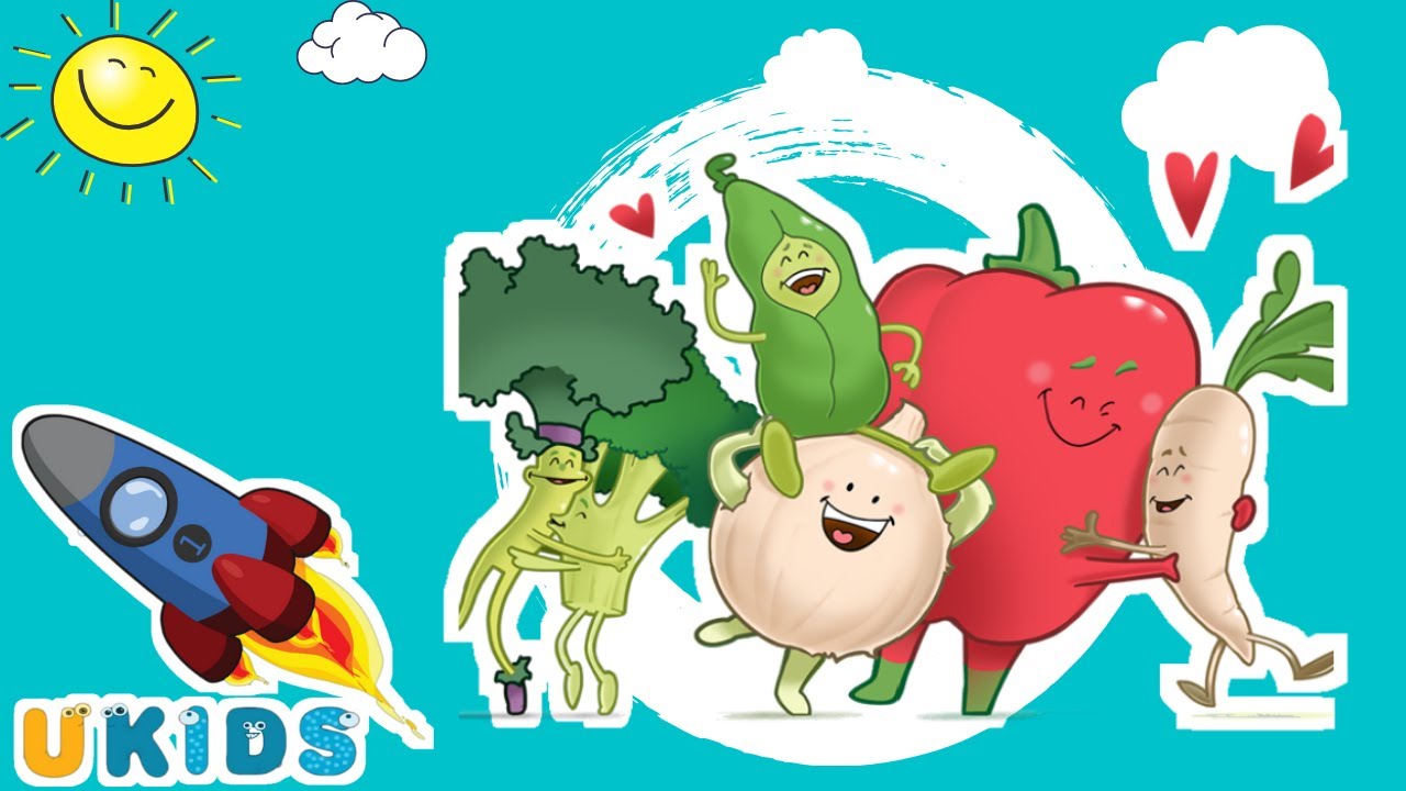 Learn Vegetable names Song nursery | vegetable rhymes song for kids ...