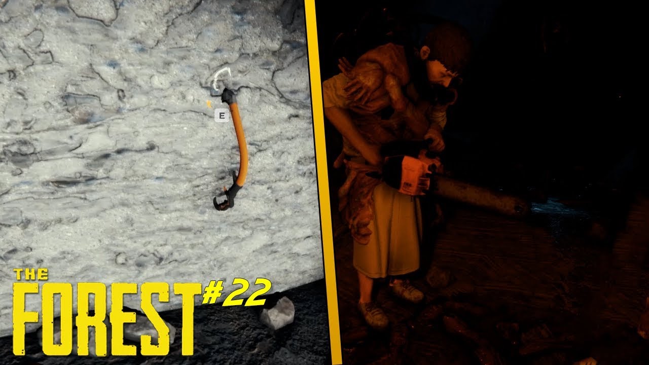 ENCONTRAMOS LA MOTOSIERRA Y EL PIOLET| THE FOREST #22 CON NIA - YouTube
