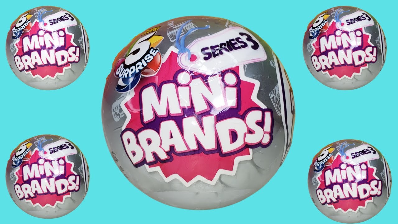 Opening Mini Brands Series 3 - YouTube