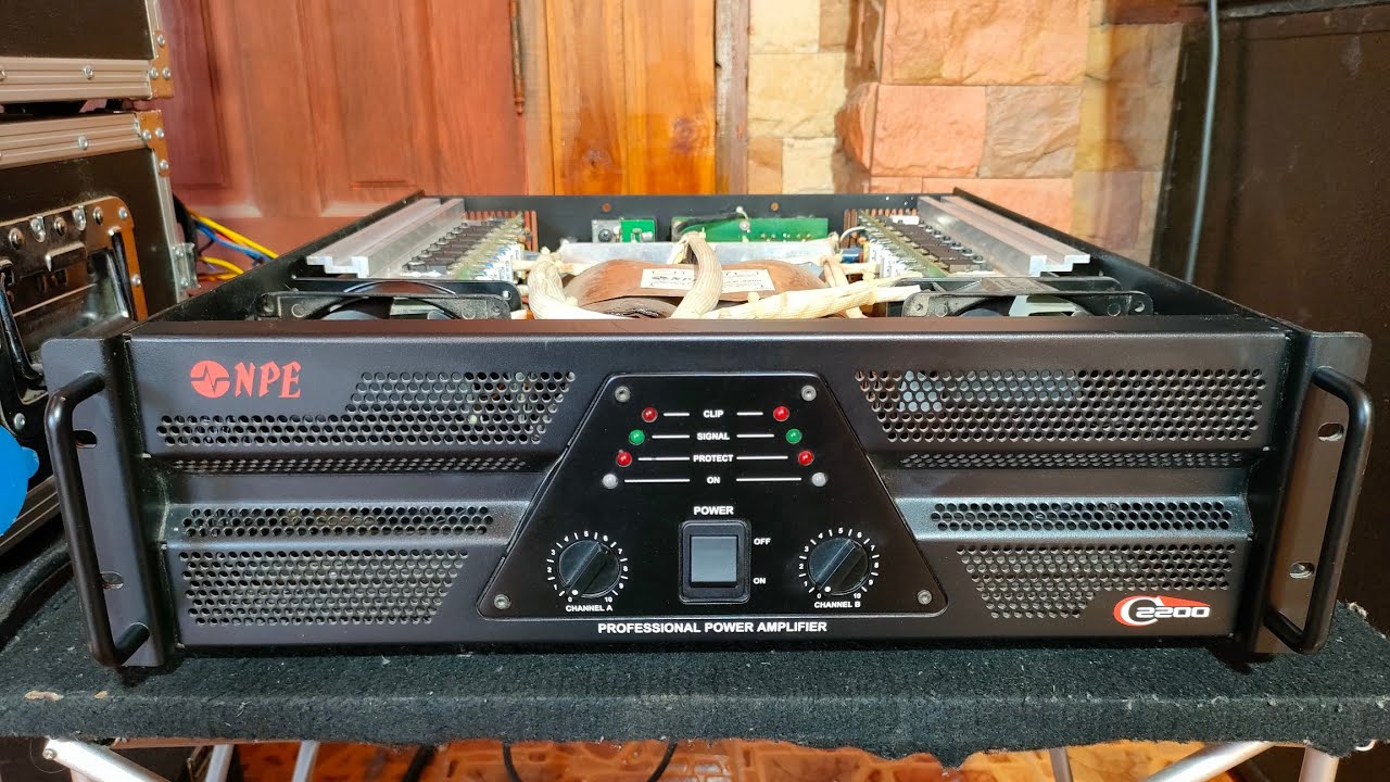 NPE C2200 สภาพสวยมากคับ 8500 บาท 063-0564876 - YouTube