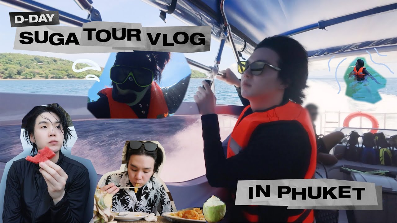 [SUGA VLOG] D-DAY TOUR in Phuket - YouTube