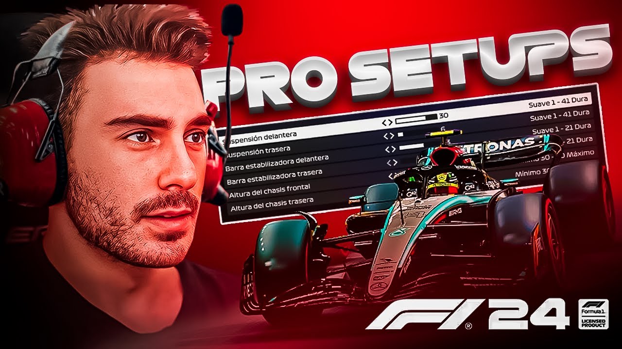 MIS SETUPS DE TODOS LOS CIRCUITOS F1 24 - YouTube