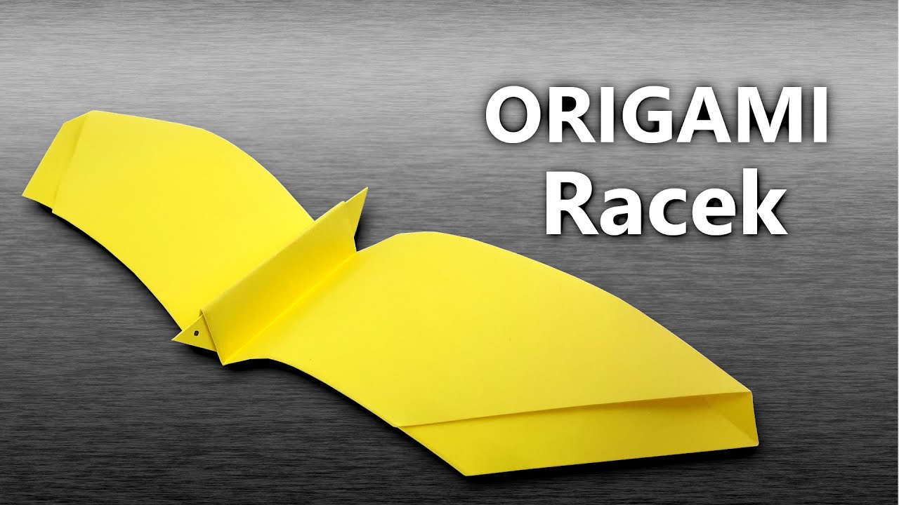 Origami Racek - jak vyrobit racka z papíru - YouTube