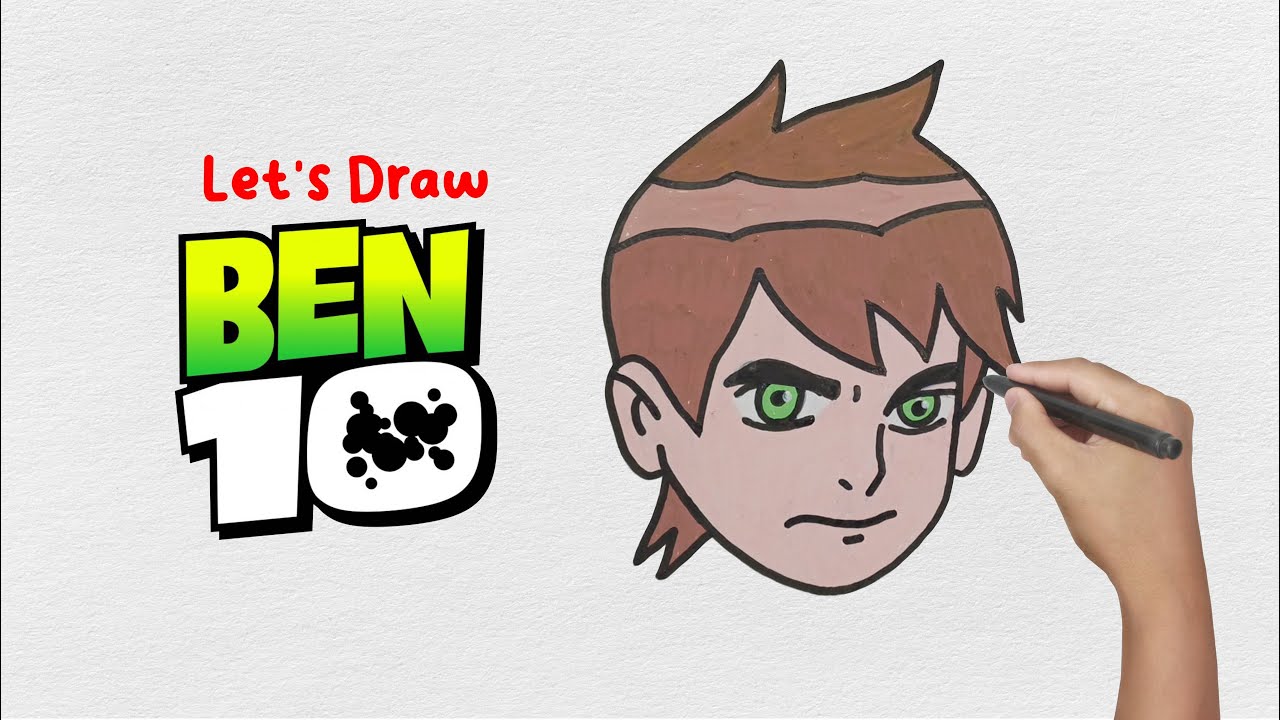 How to draw Ben 10 #cartoonnetwork #miltondrawings - YouTube