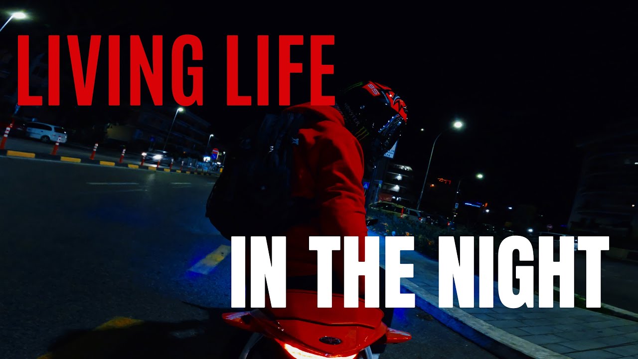 night ride / YAMAHA R6 2016 - Go pro Hero 10 Black - winter weather ...