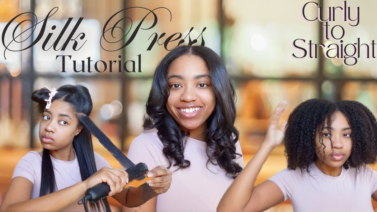 Silk Press Tutorial for Beginners: How to Get the Best Results - YouTube