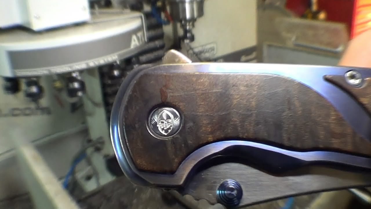 Knifemaking Tuesdays Week 73 pivots, engraving and customizing - YouTube