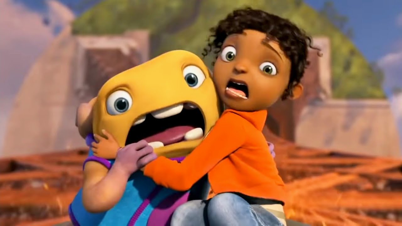 A girl searching for her mother befriends with alien | Home animation ...